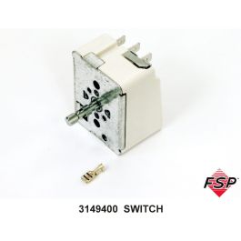 Whirlpool 3149400 / WP3149400 Range Burner Element Switch - 8 Inch